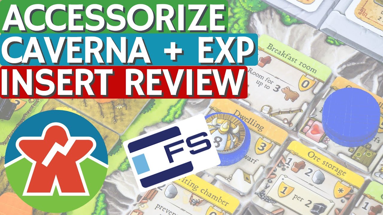 Caverna + Forgotten Folk - Folded Space Insert Review - YouTube