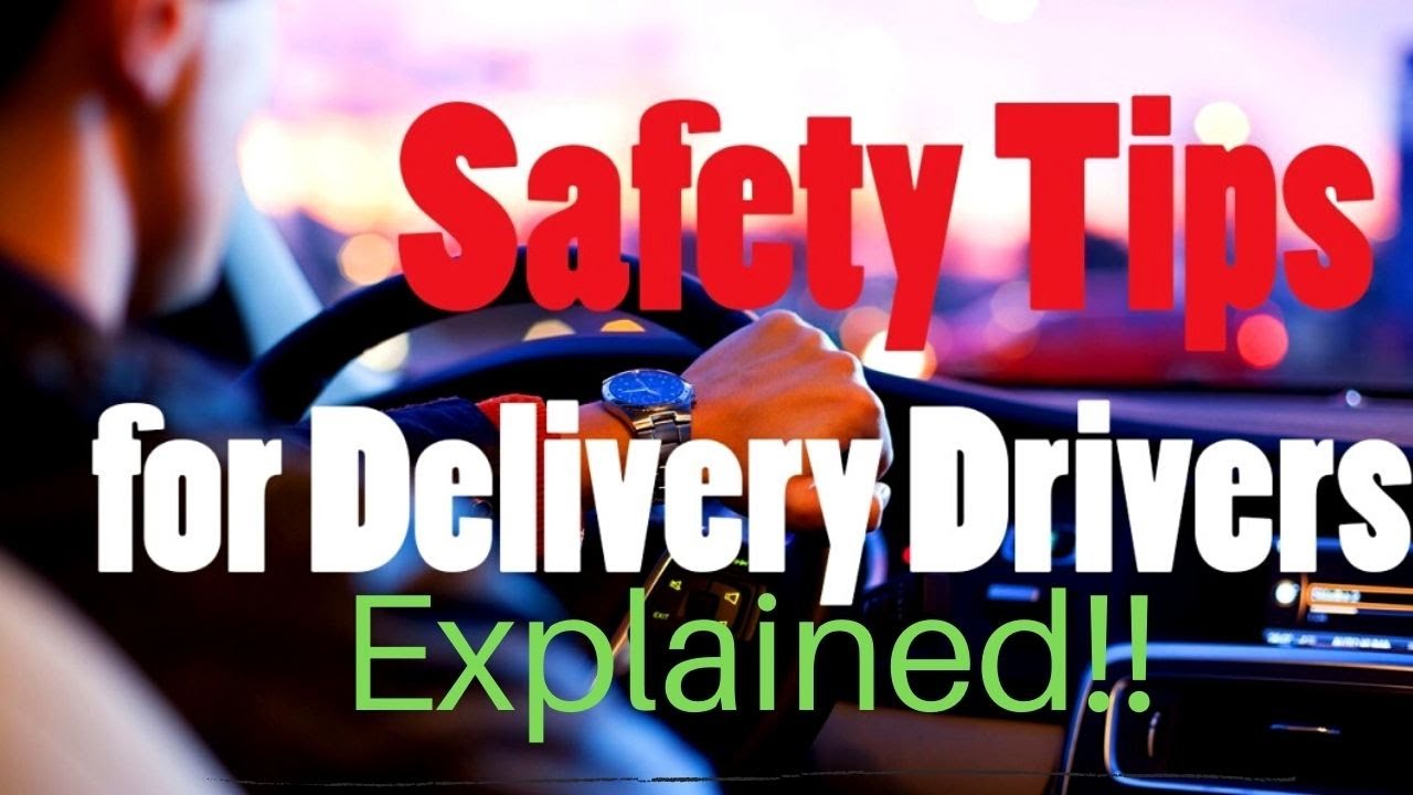 Delivery Driver's Safety Tips//Works 100%|| ডেলিভারির ড্রাইভারদের ...