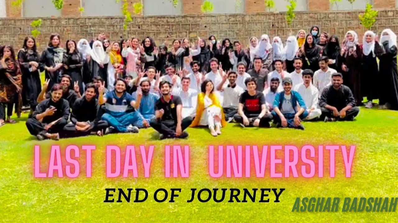Last day in University || End of Journey || Hamdard university ...
