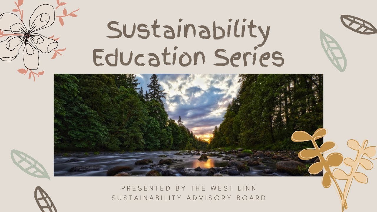 Sustainability Education Series: Water Conservation and Wise Water Use ...