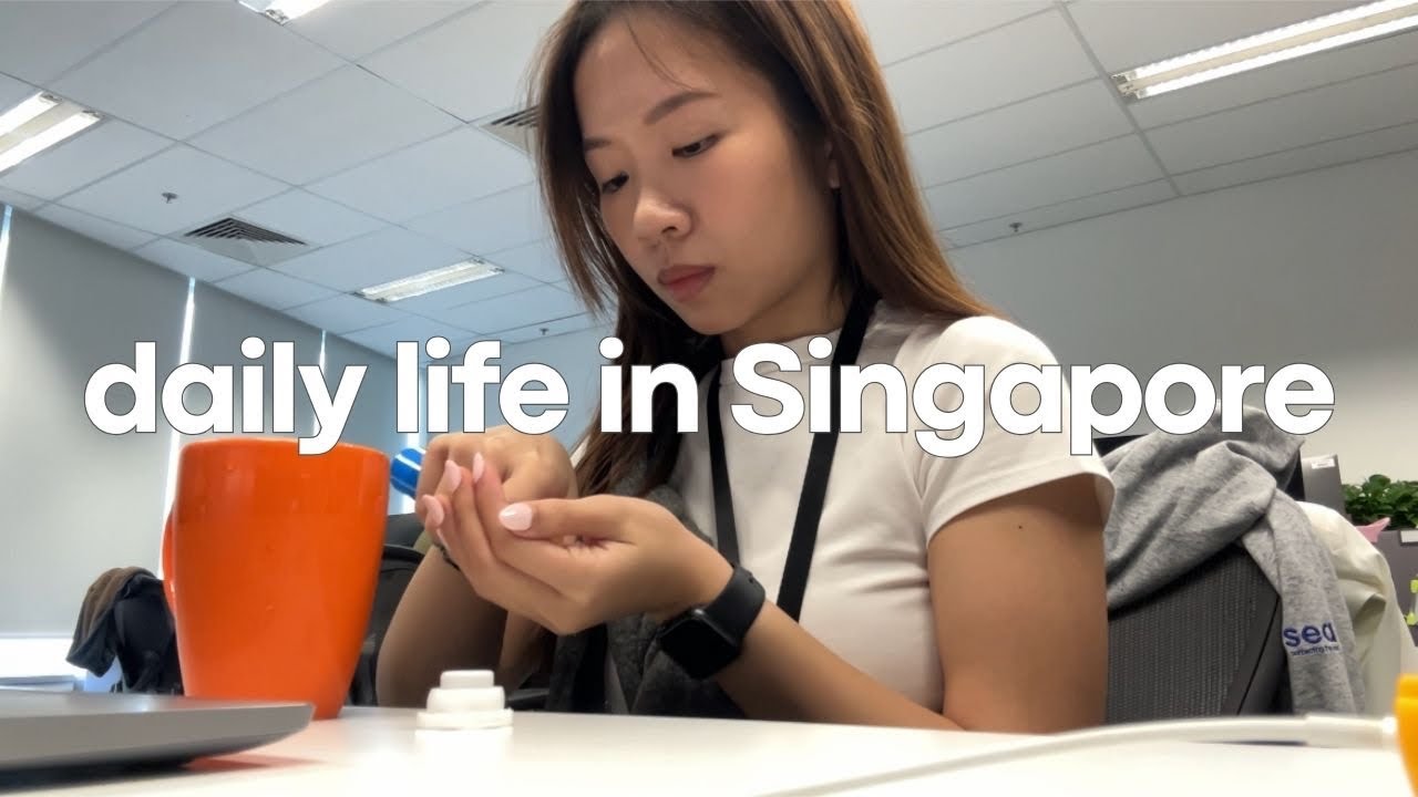 Life of an Office Worker in Singapore | getting upto speed at work ...