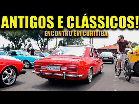 CARROS ANTIGOS CLÁSSICOS em CURITIBA!
