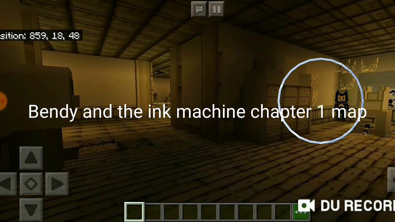 Bendy and the ink machine chapter 1 map - YouTube