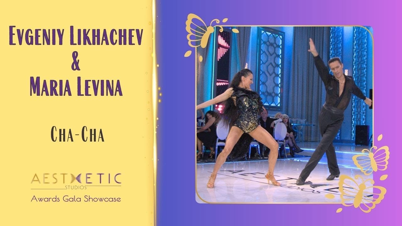 Evgeniy Likhachev & Maria Levina performing ChaCha at Aesthetic Studios ...