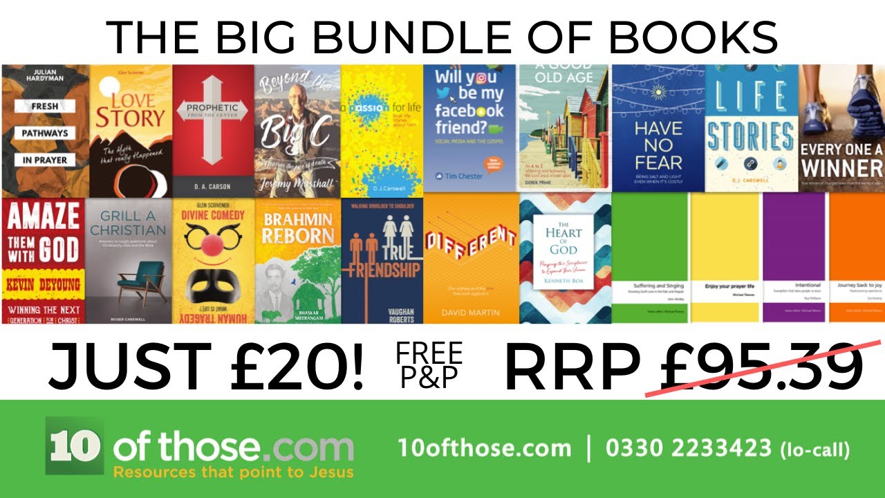 21 books for £20 - YouTube