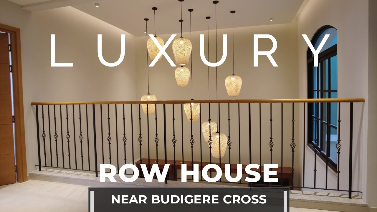 Luxurious 4 BHK Row Houses near Budigere Cross, Bangalore | Duplex ...