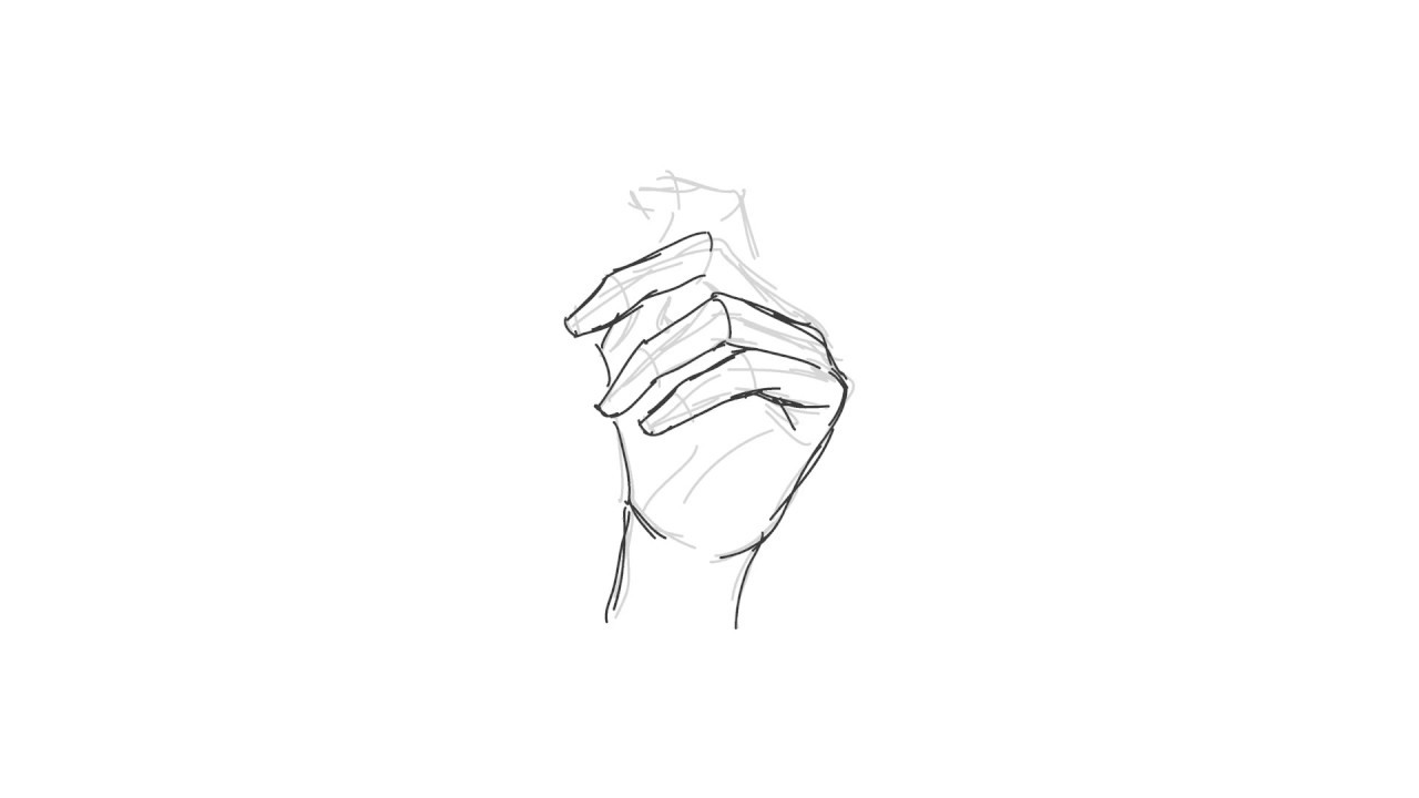 How to Draw a Hand - Step by Step for Beginners by ShadowDraw - ASMR ...