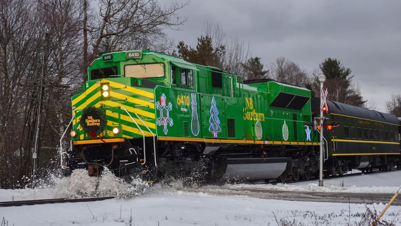 NBSR Passenger Train Excursions in the Saint John Region! - YouTube