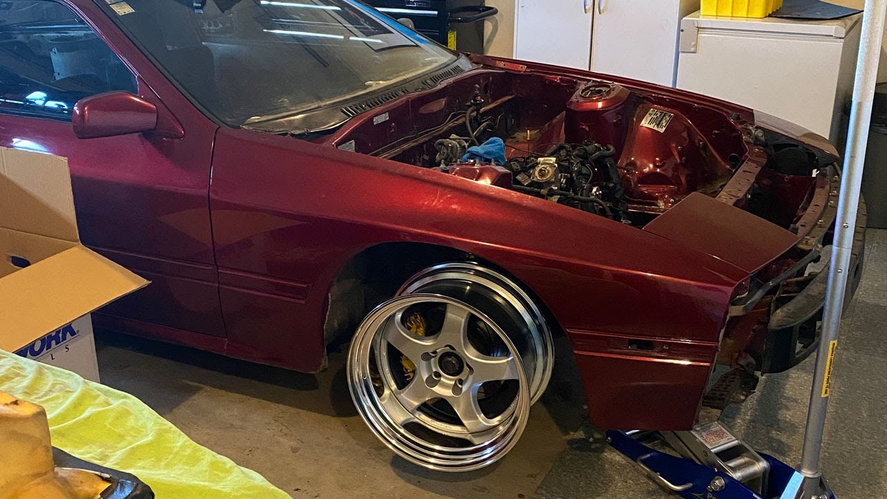 FC RX7 Gets New Wheels... or does it? - YouTube