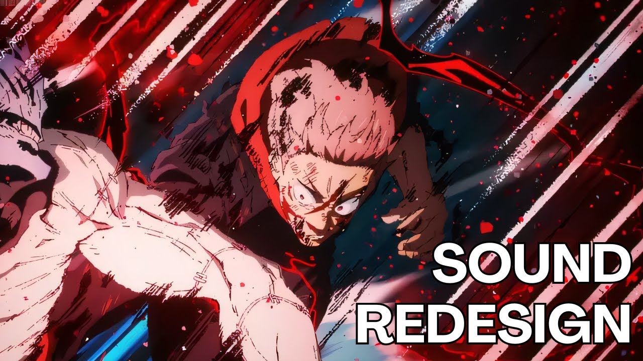Sound Redesign | Jujutsu Kaisen: "Black Flash" (Final Form Mahito vs ...
