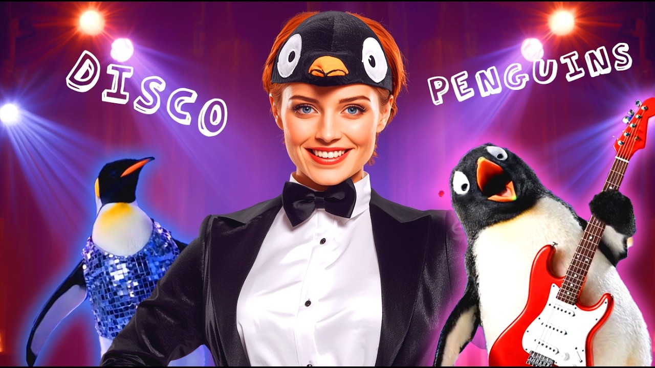 Courtney Crew - Disco Penguins (official music video) #penguin # ...