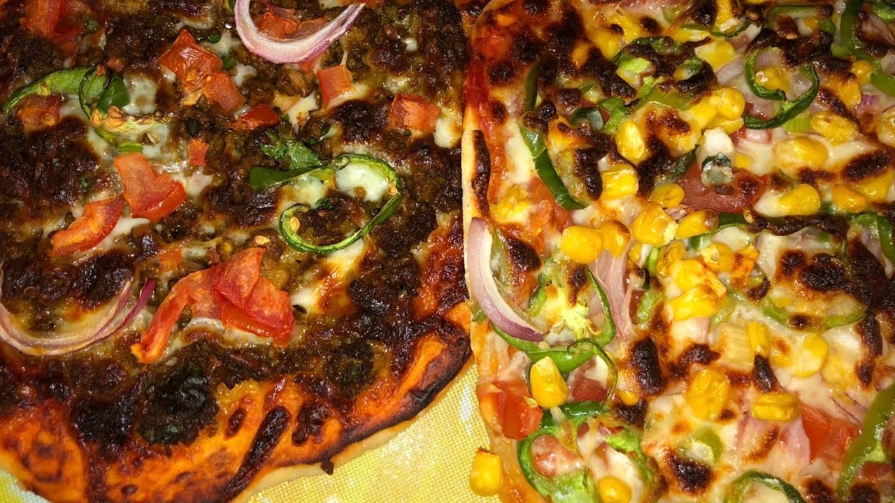 MINI PIZZAS HOMEMADE RECIPE || Mince-Meat & Vegetable - YouTube