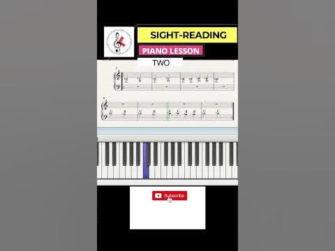 Piano Sight-Reading For beginners: Lesson 2 | Getting Started! # ...