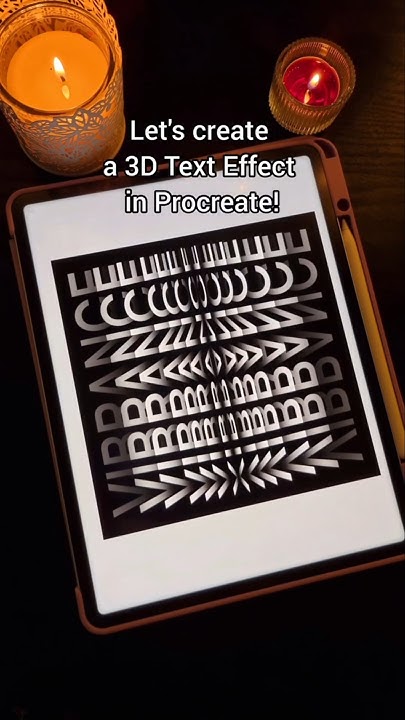 Create 3D Text in Procreate Like a Pro: Step-by-Step Tutorial 🩵# ...
