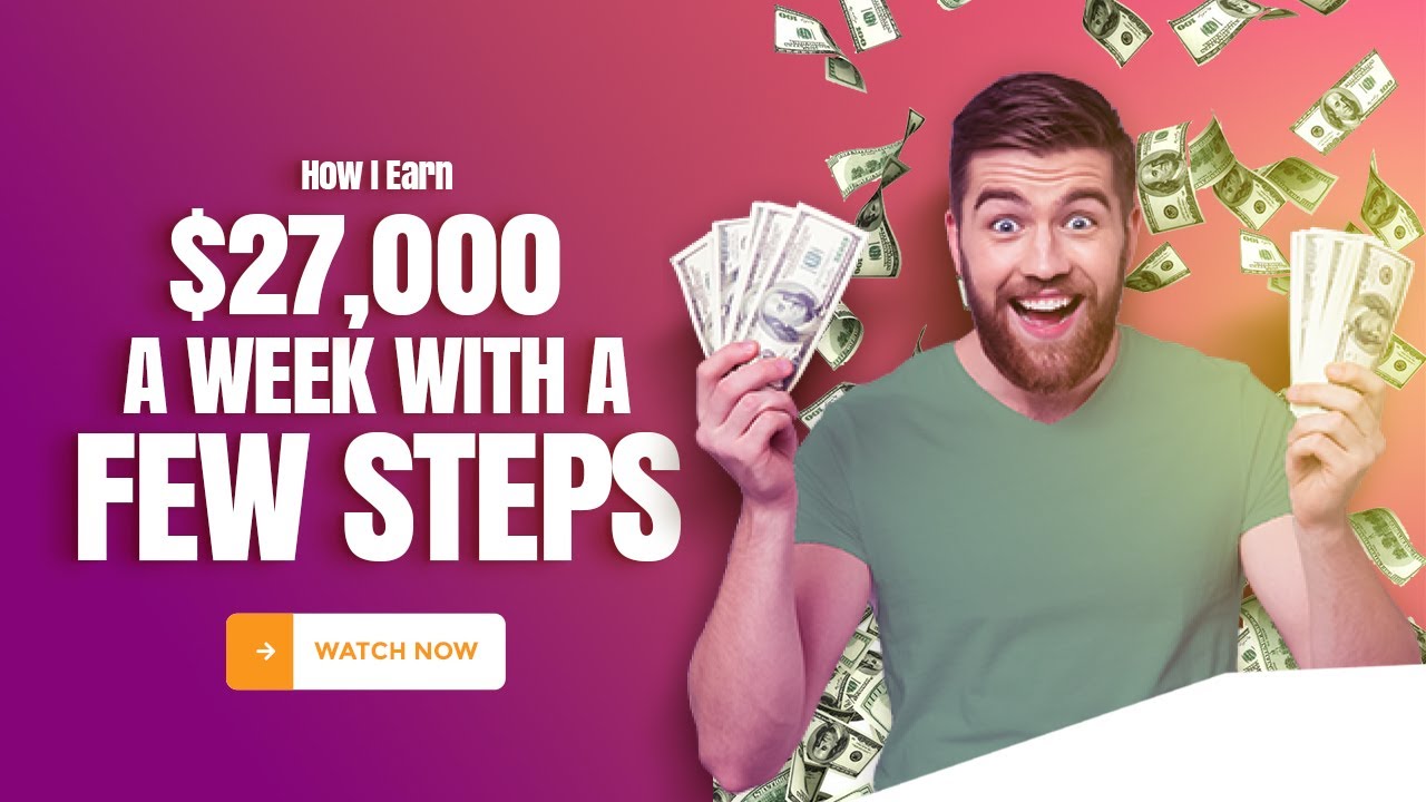 Earn $27,000/week! with a few steps. 🚀 - YouTube