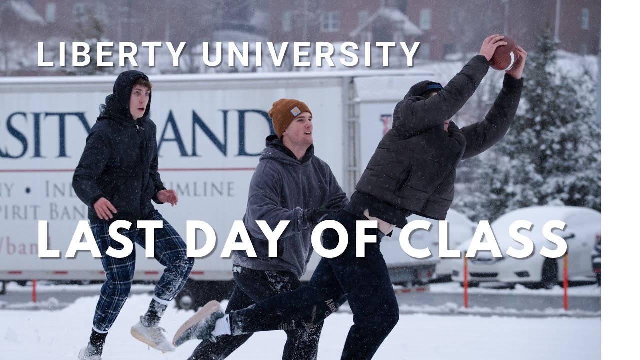 Last Day of Class... Snow! - Liberty University 2025 VLOG - YouTube