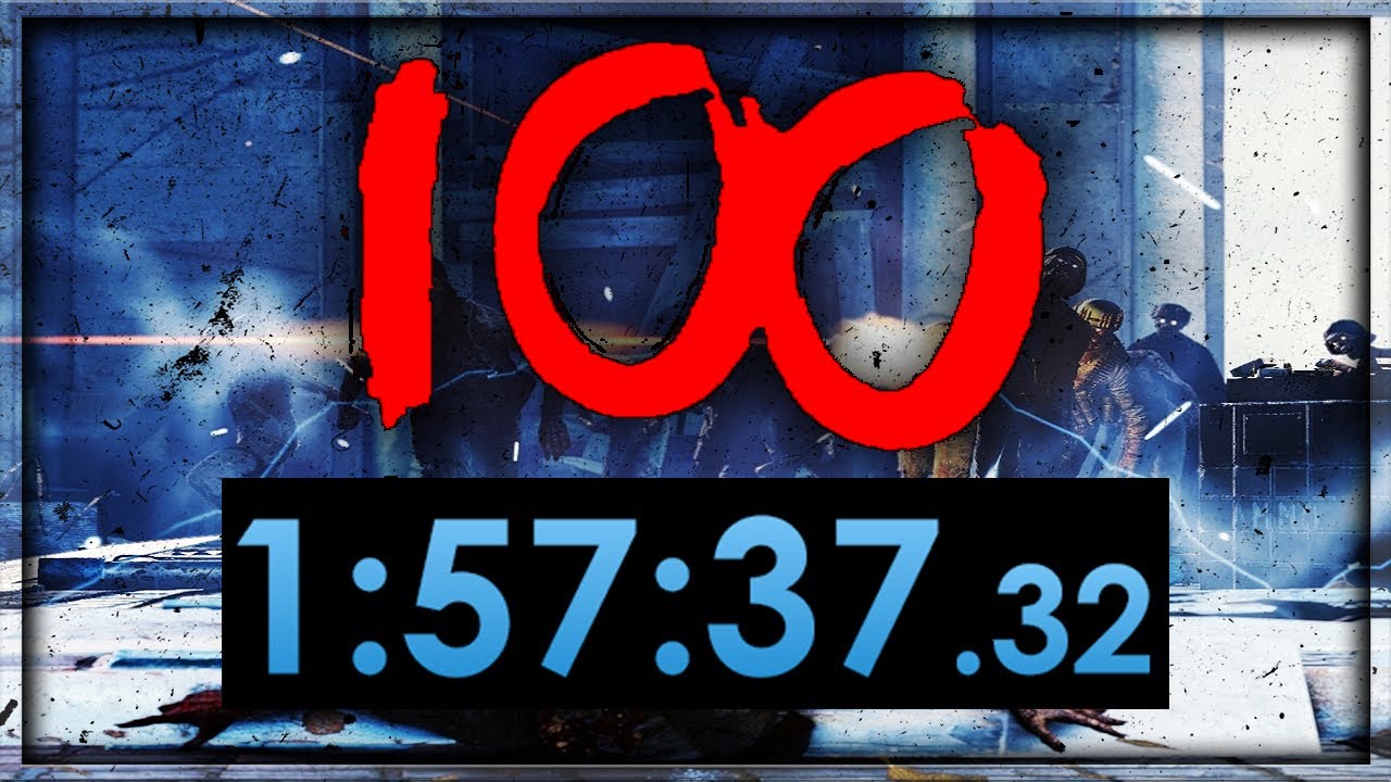 the Fastest COD Zombies Round 100 - YouTube