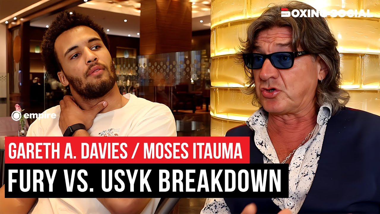 Inside Look: Gareth A. Davies & Moses Itauma on Tyson Fury vs ...