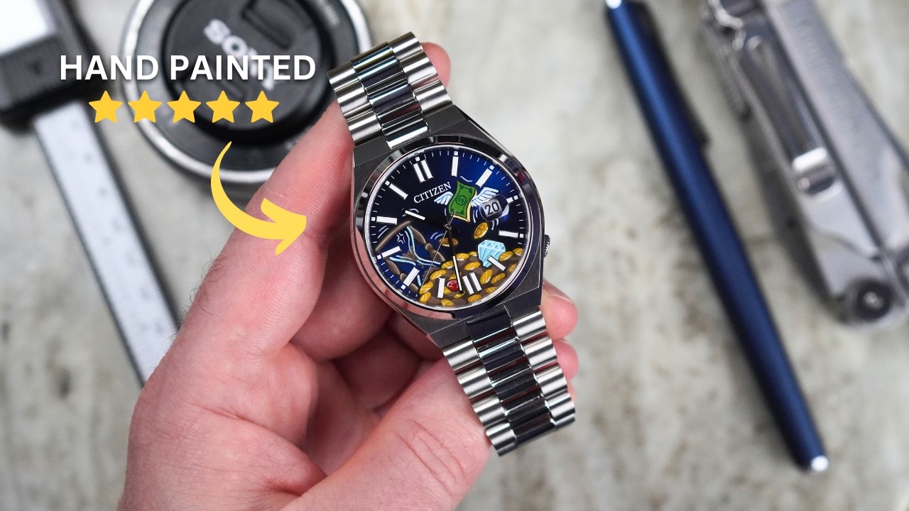 Time is Money? IFL’s Bold Hand Painted Concept Watch Reviewed! - YouTube