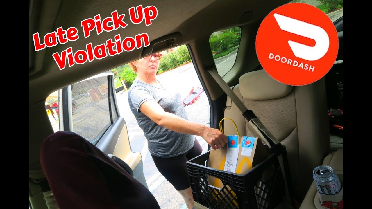 10 Minute Late Pick Up Violation 🏃‍♀️ Doordash - YouTube