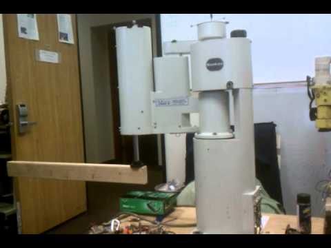 Sankyo Robot Movement Sample 3 - YouTube