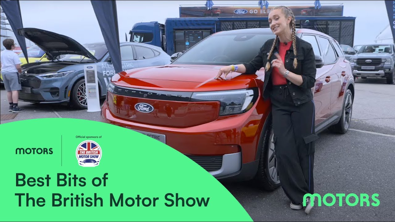 Grace Webb's Best Bits of The British Motor Show - YouTube