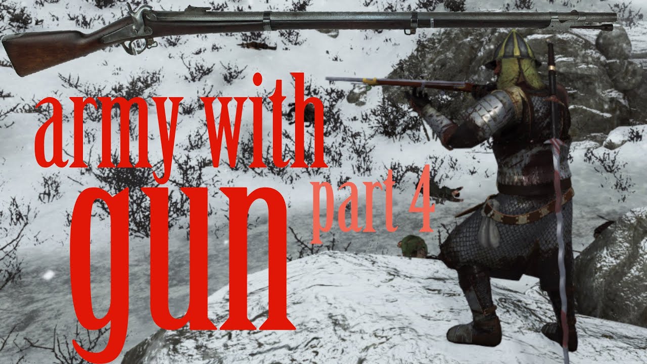 mount and blade 2 mods - army with gun - musket mod - YouTube