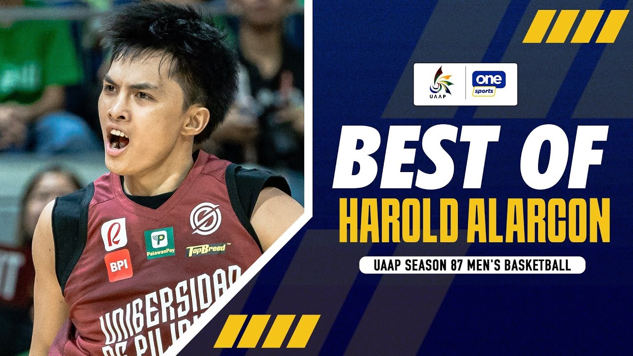 BEST OF HAROLD ALARCON | UAAP SEASON 87 MEN’S BASKETBALL - YouTube