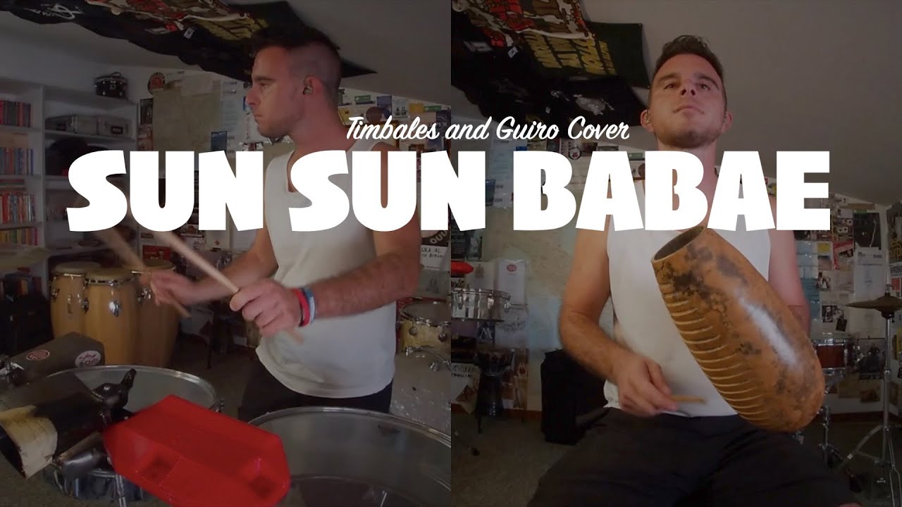 Sun Sun Babae - Oscar D'León | GUIRO and TIMBALES COVER - YouTube