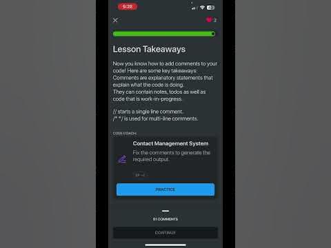 Lesson Takeaways for Java Comments #coding #javaprogramming #codelearning #learntocode #tutorial ...