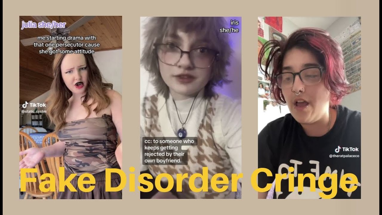 Fake Disorder Cringe Compilation#49 - YouTube