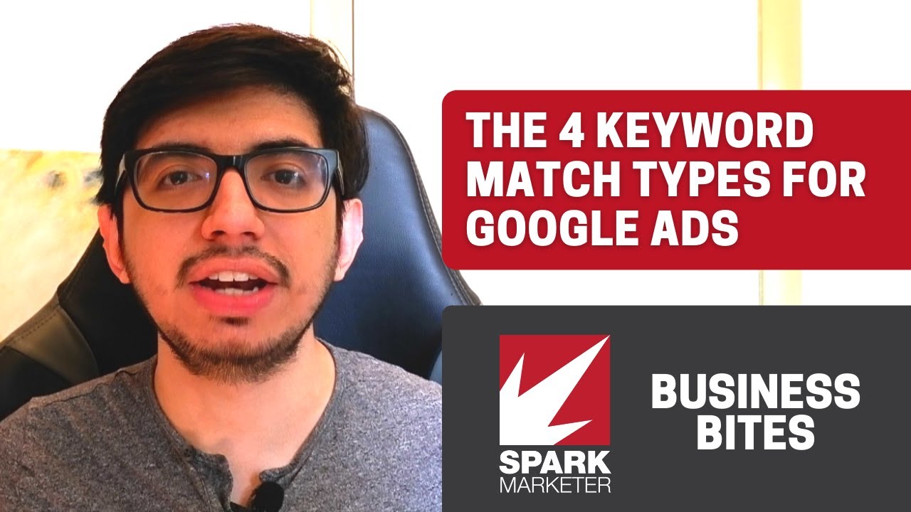 Google Ads Keyword Match Types Explained | Spark Marketer Business ...
