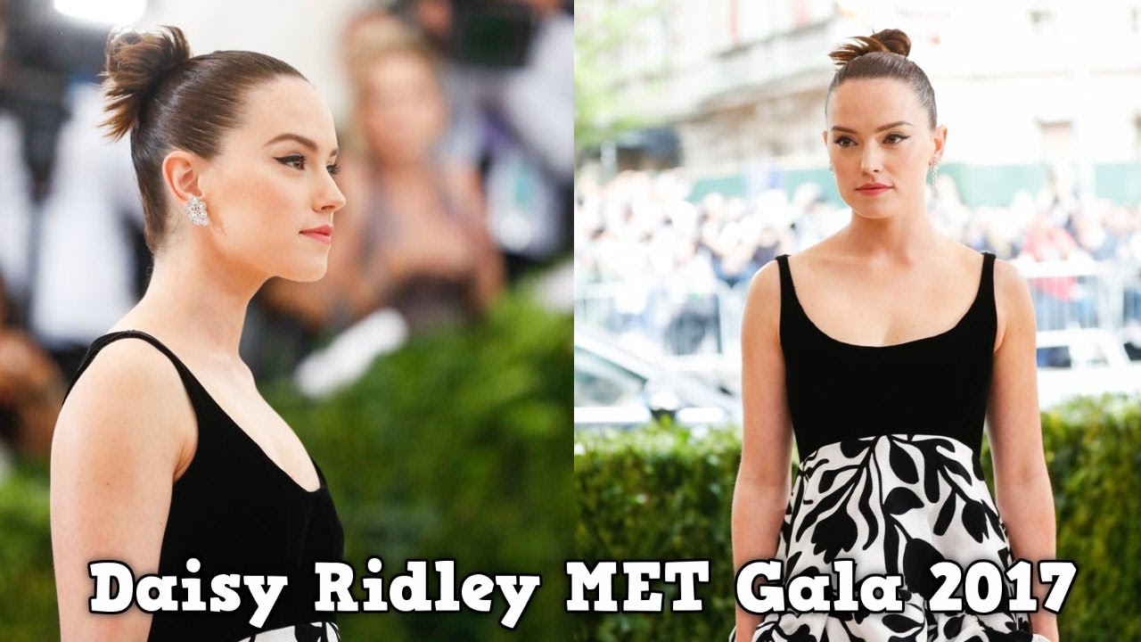 Daisy Ridley Met Gala 2017 - YouTube
