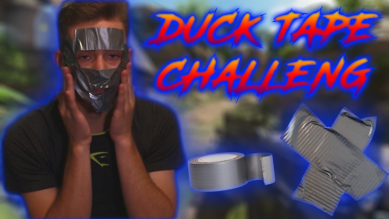 DUCK TAPE CHALLENGE ! - YouTube