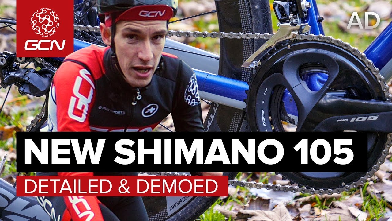New Shimano 105 Groupset - Detailed & Demoed - YouTube