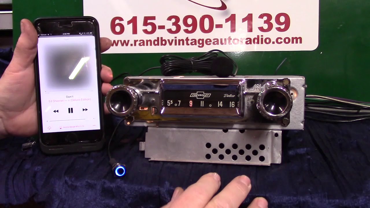 1960-63 Chevy C10 truck original AM radio - YouTube