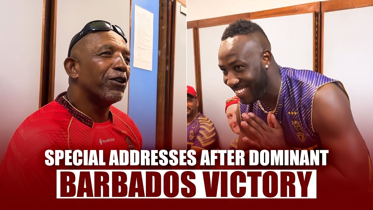 Post-Match Dressing Room Speech | BR v TKR | CPL 2023 - YouTube