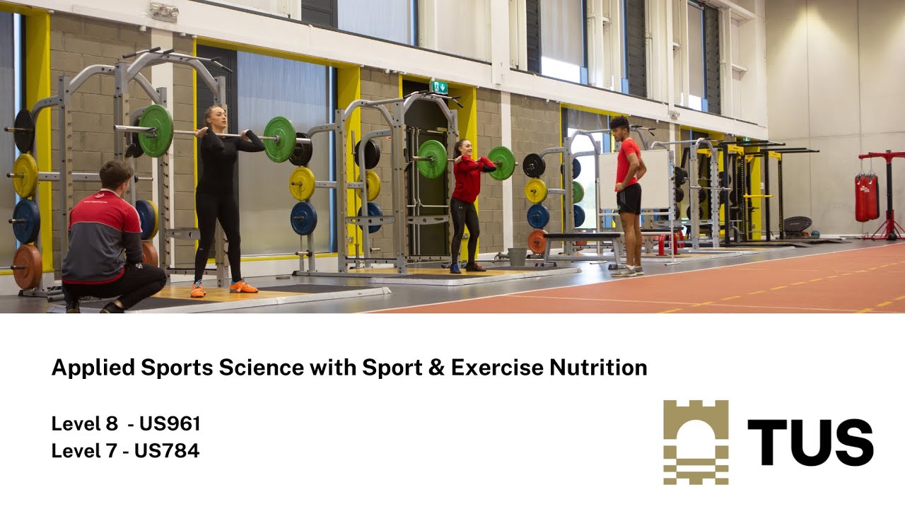 Applied Sports Science with Sport and Exercise Nutrition - YouTube