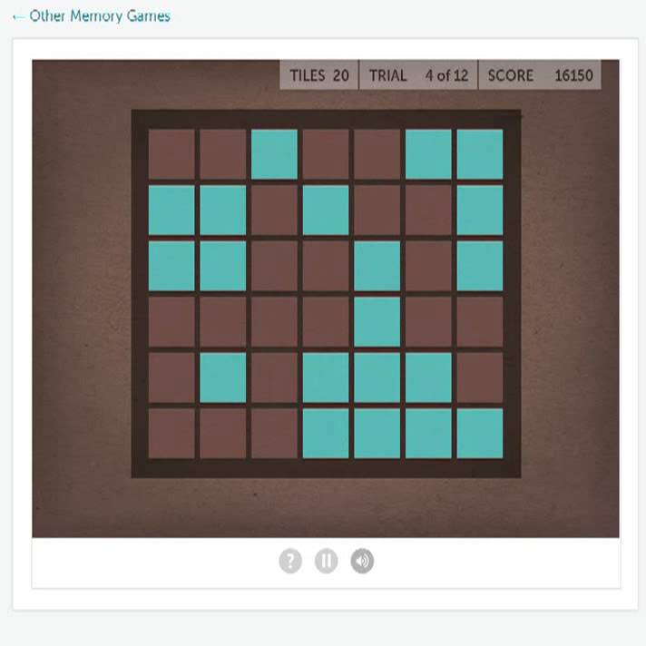 Lumosity memory matrix new - YouTube