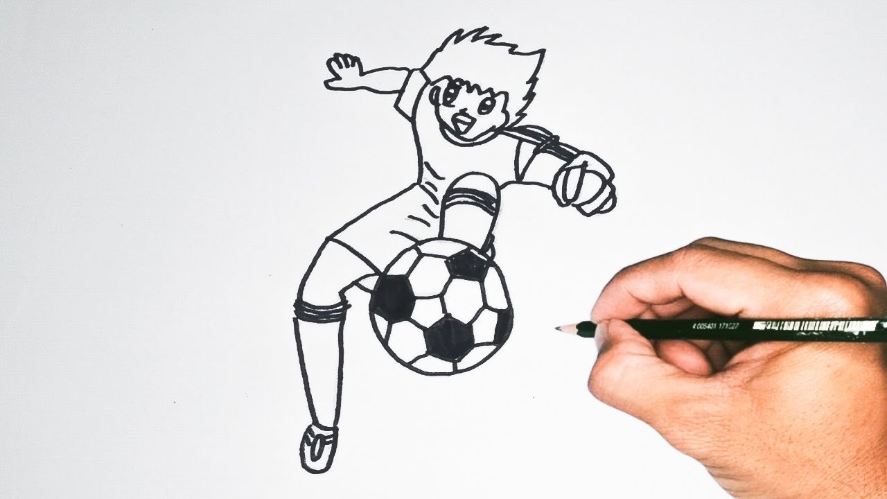 Menggambar sketsa anime tsubasa || belajar menggambar sketsa anime ...