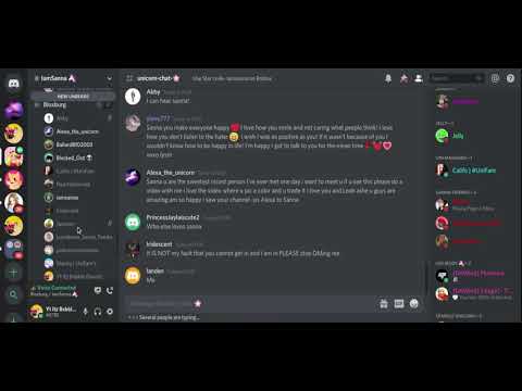 I was able to join a vc on discord with sanna - YouTube