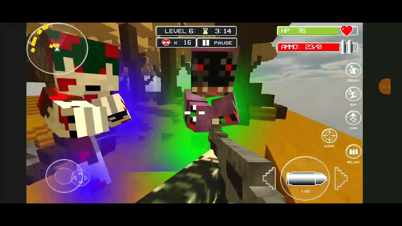 Cube Gun Survival Games level 6 (Lost Media) - YouTube
