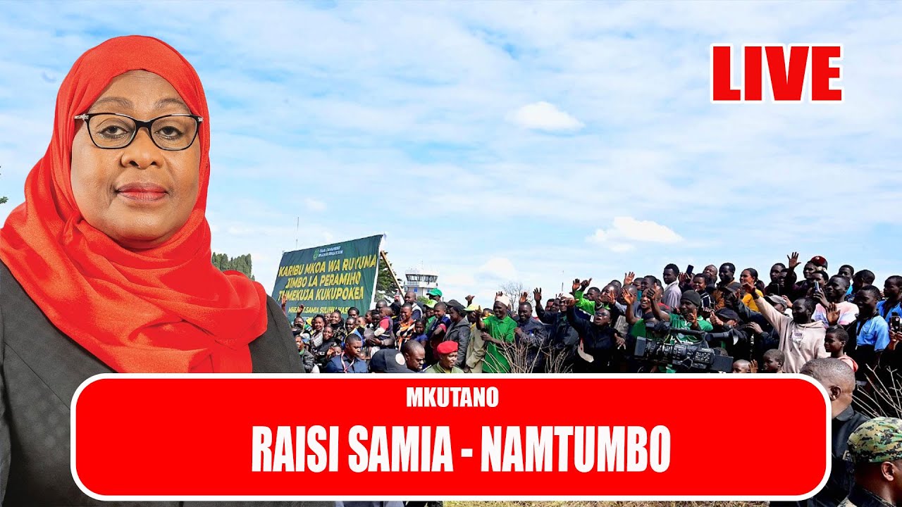RAISI SAMIA ANAZUNGUMZA NA WANANCHI WA NAMTUMBO - RUVUMA MUDA HUU BAADA ...