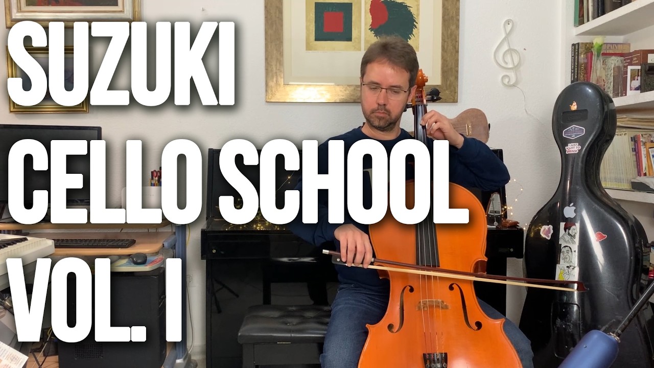 Suzuki Cello School. Vol. I COMPLETO - Cello y Metrónomo - YouTube