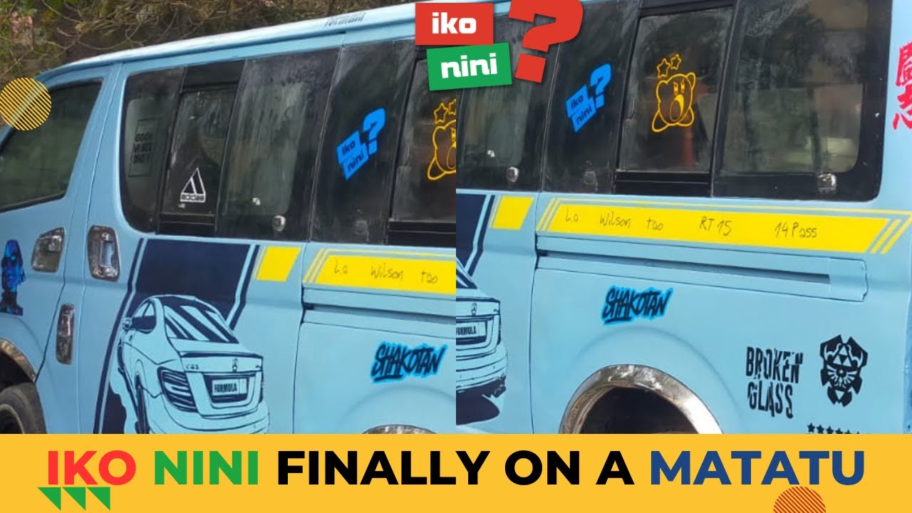 MATATU STICKERS & THEIR SAYINGS - YouTube
