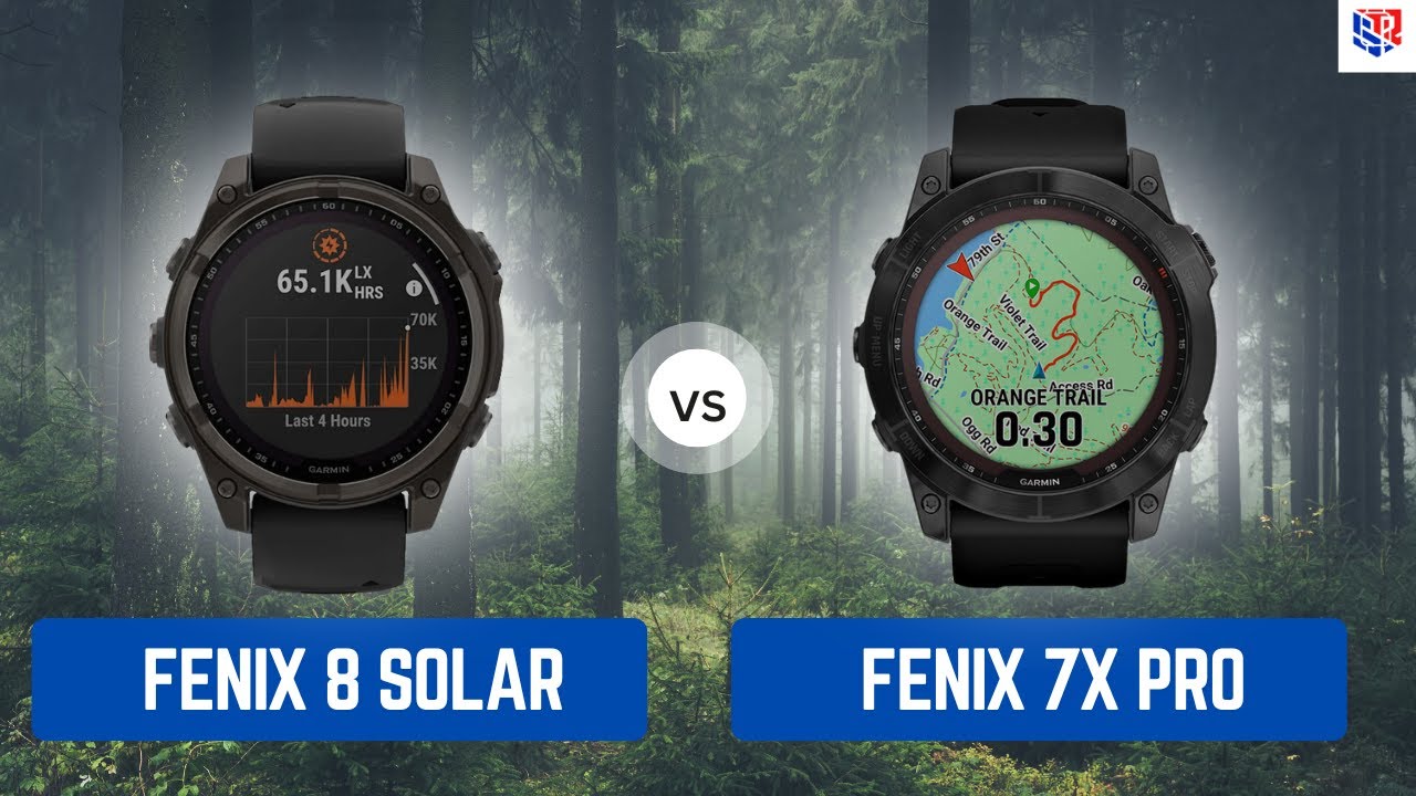 Garmin Fenix 8 Solar VS Garmin Fenix 7x Pro Solar - YouTube