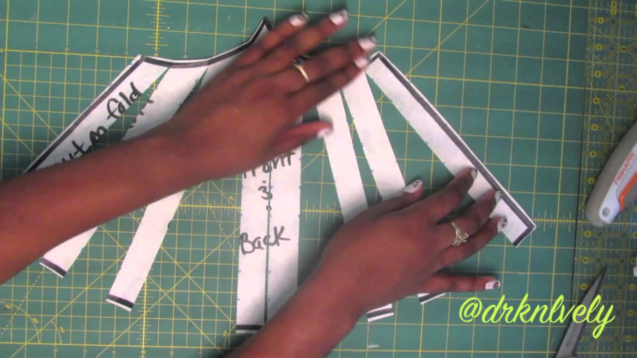 How To | DIY : Flowy Crop Top Feat: Pattern Making - YouTube