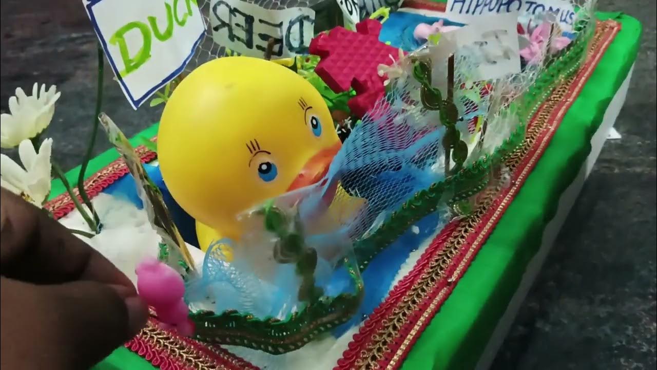 How to make Zoo for Science project idea// Learn with play. - YouTube