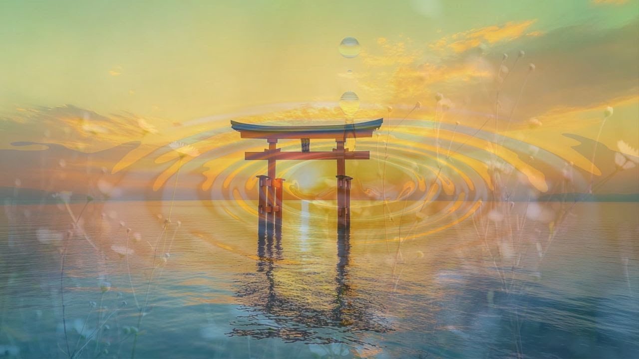 Healing Vibes 432Hz 🌊 Water Koshi Wind Chimes & Crystal Waves ...