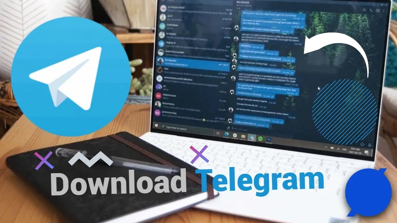 How to Download and Install Telegram For Desktop PC - YouTube